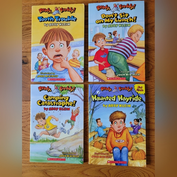 Scholastic | Toys | Ready Freddy Scholastic Series 4 Separate Books ...